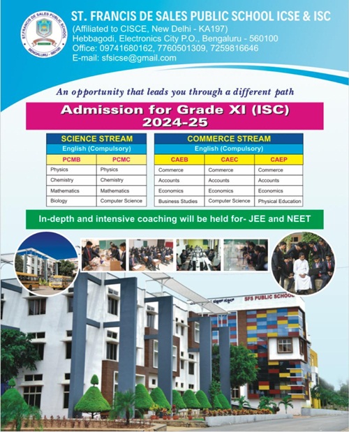 SFS PUBLIC SCHOOL ICSE & ISC
